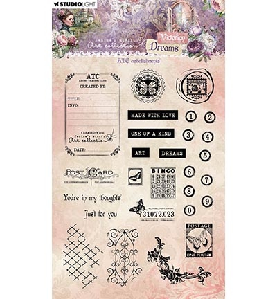 Studio Light Clear Stamp Jenine's Victorian JMA-VD-STAMP611 - per stuk